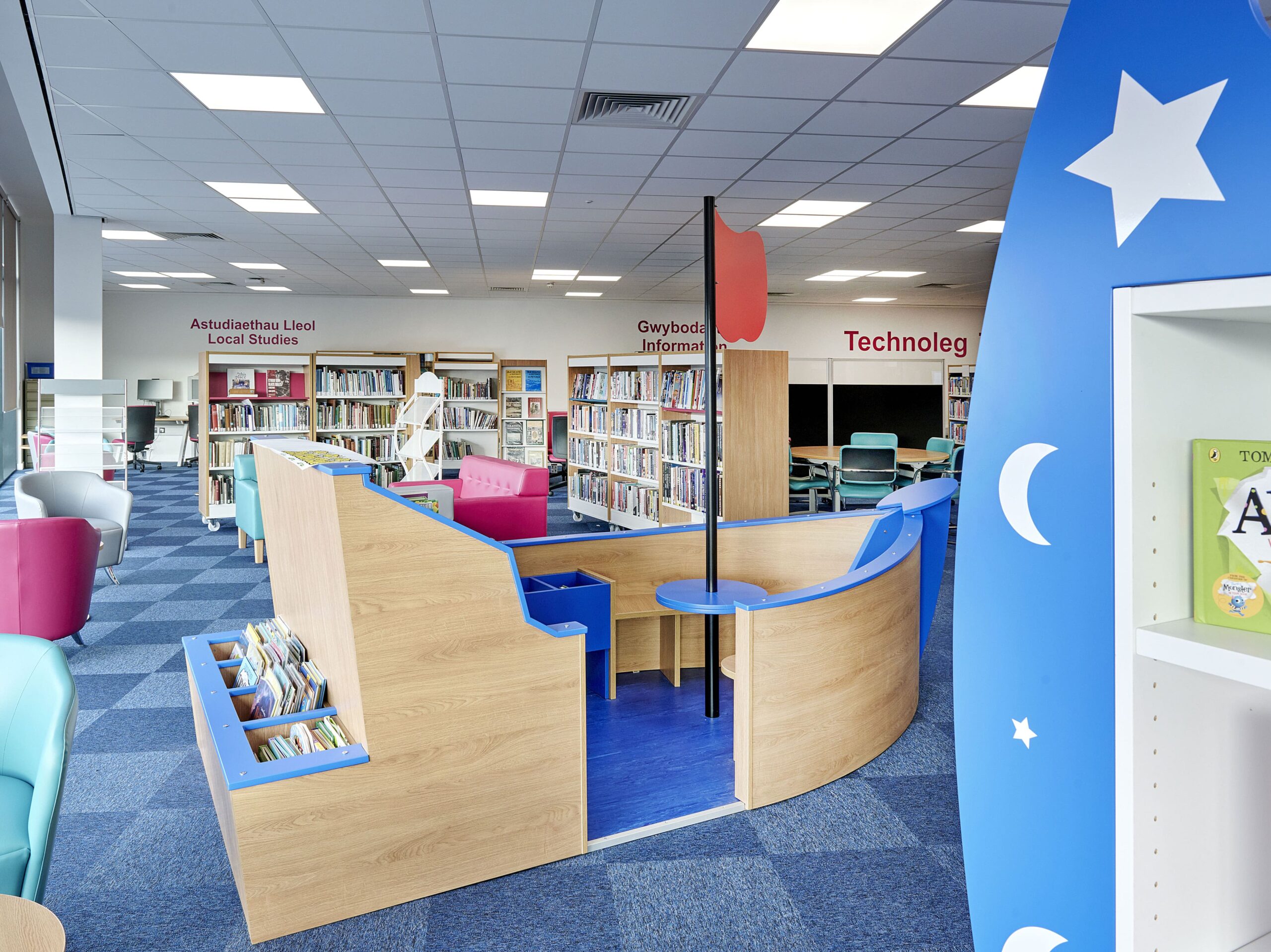 Neath Library Children's Library - StoryScape by FG Library